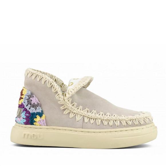 Mou | Shoes | New Mou Womens Bold Sneaker Crochet Sneakers In Light ...